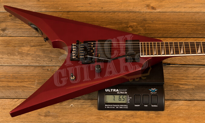 ESP LTD ARROW-1000 Candy Apple Red Satin - Peach Guitars