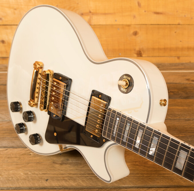 Gibson Custom Les Paul Custom w/ Ebony Fingerboard Gloss Alpine White