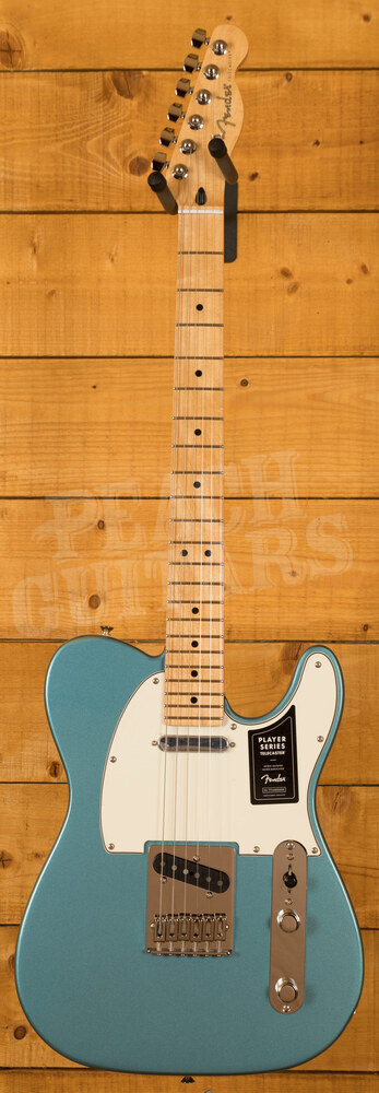 Fender Player Tele Maple Neck Tide Pool Blue - Peach Guitars
