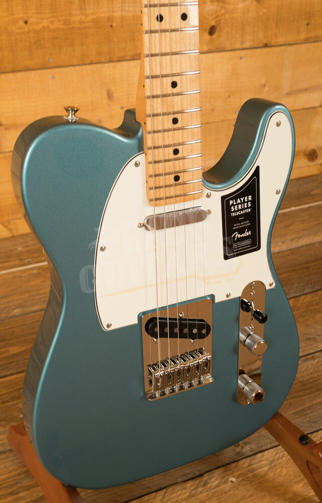 Fender Player Tele Maple Neck Tide Pool Blue - Peach Guitars
