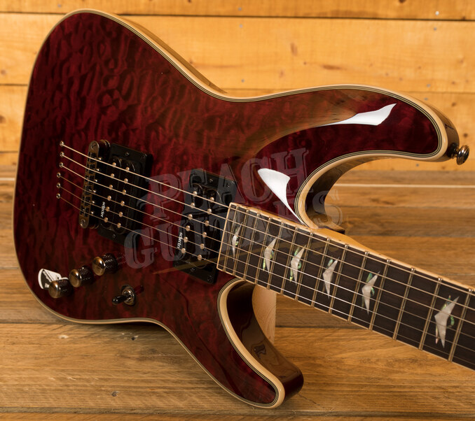 Schecter Omen Extreme 6 Black Cherry - Peach Guitars