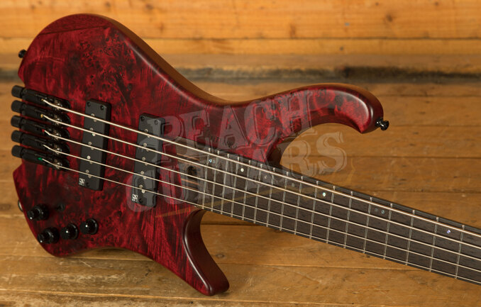 Ibanez EHB Workshop Basses | EHB1505 - 5-String - Stained Wine Red Low ...