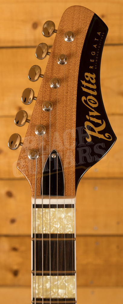 Rivolta Regata Vii Acero Glow (Inc Gigbag) - Peach Guitars