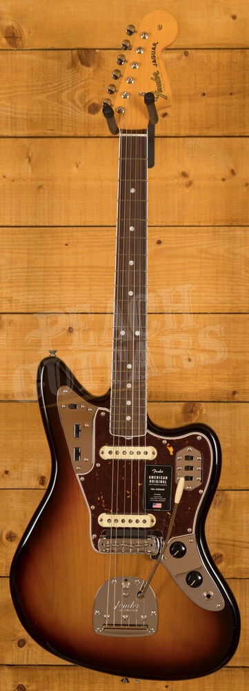 Fender American Original '60s Jaguar | Rosewood - 3-Colour Sunburst