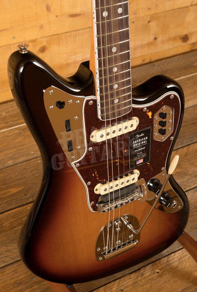 Fender American Original '60s Jaguar | Rosewood - 3-Colour Sunburst