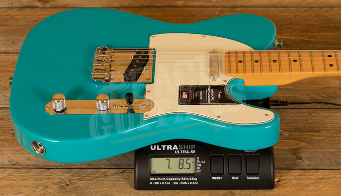 Fender American Professional II Telecaster Miami Blue Maple