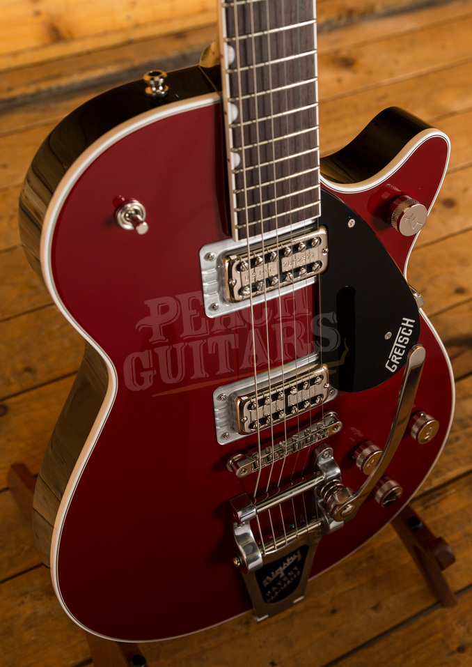Gretsch G6131T Players Ed - Firebird Red - Peach Guitars