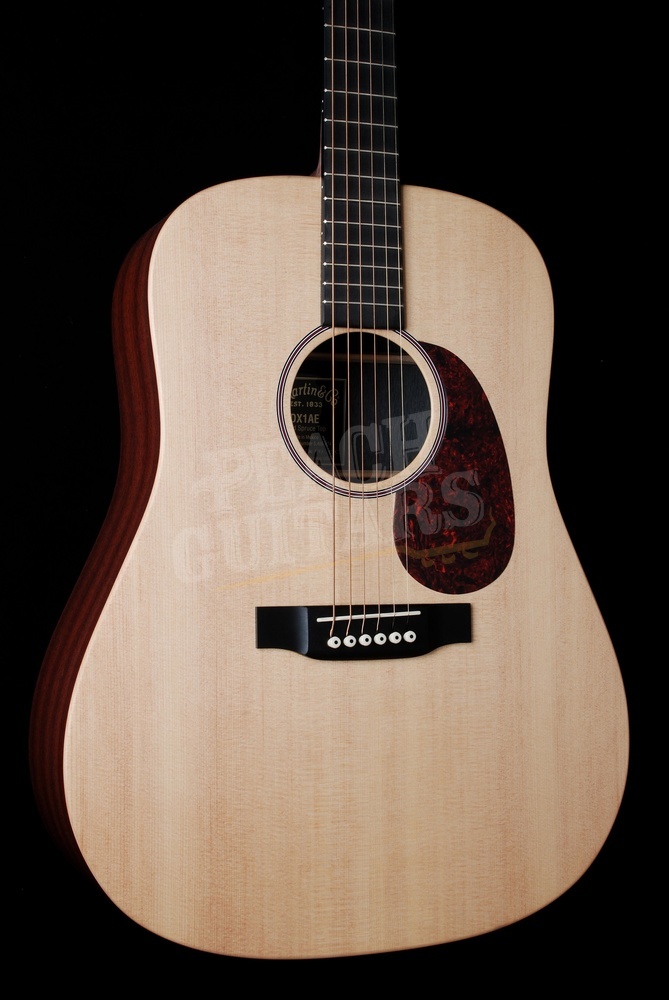 CF Martin DX1AE Acoustic Guitar - Peach Guitars