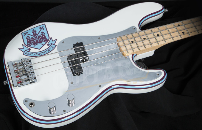 Fender Steve Harris Precision Bass | Maple - Olympic White