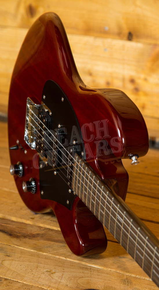 Shergold Masquerader SSH - Cherry - Peach Guitars