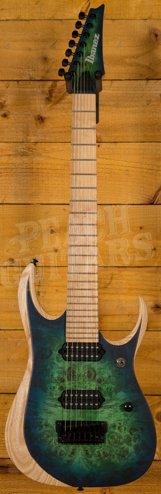 Ibanez RGDIX7MPB-SBB 7 String in Surreal Blue Burst - Peach Guitars