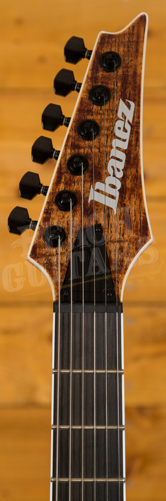 Ibanez RGAIX6U-ABS Antique Brown Stained Electric Guitar - Peach Guitars