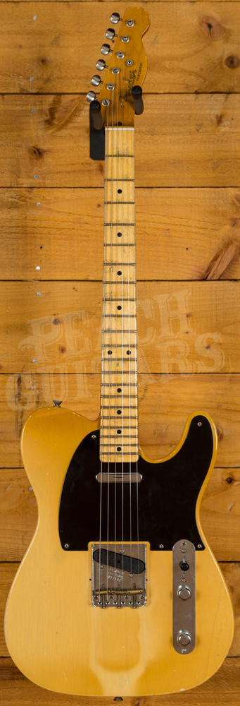 Fender Masterbuilt 53 Tele Tan Line Relic - Peach Guitars
