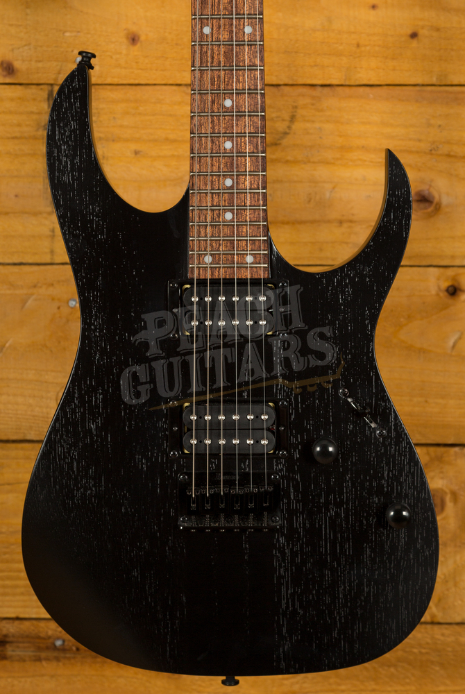 Ibanez 2018 RGRT421 - Weathered Black - Peach Guitars