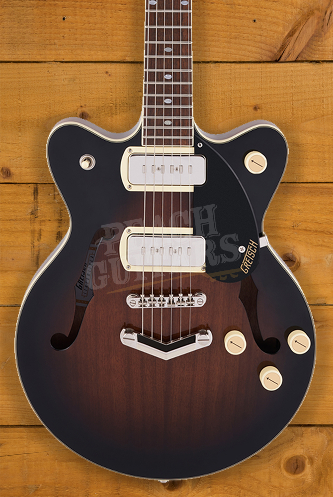Gretsch G2655-P90 Streamliner Center Block Jr. Brownstone - Peach Guitars
