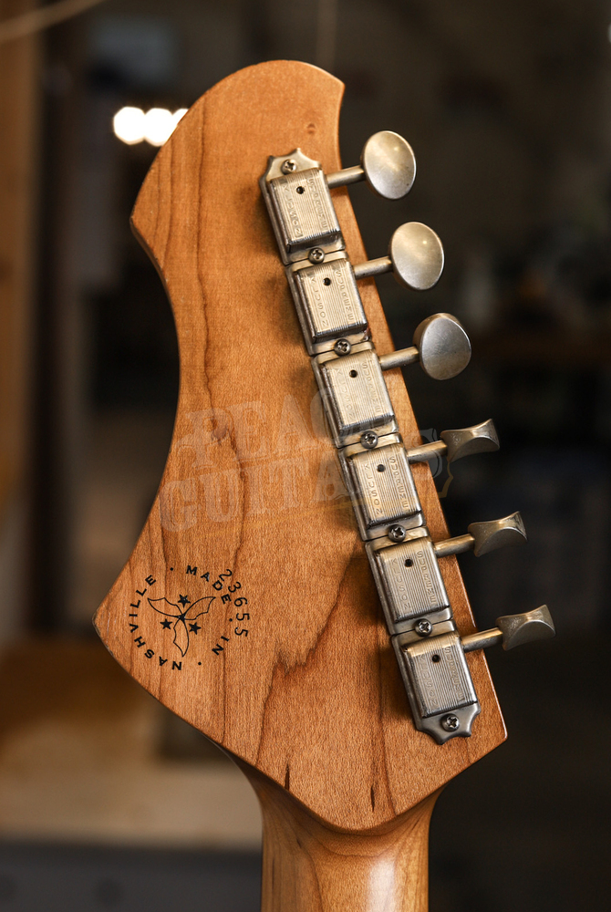 Novo Nucleus Idris HSS | Olympic White - Tortoise Shell Pickguard
