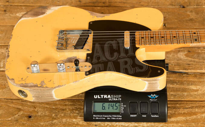 Fender Custom Shop Limited 53 Telecaster Heavy Relic - Aged Nocaster Blonde