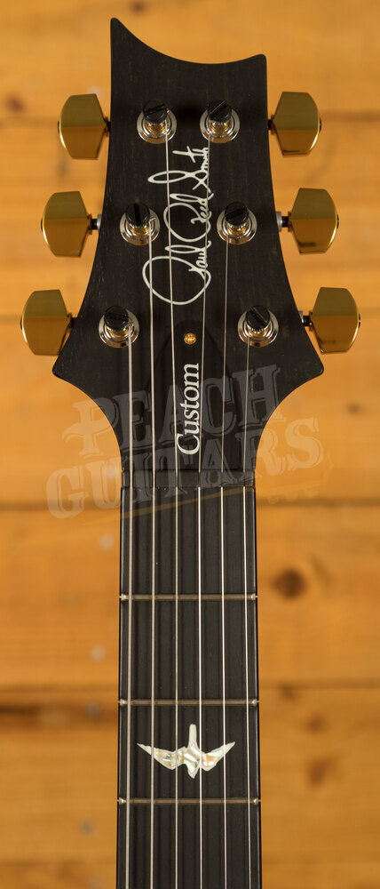 PRS Custom 24 Flame Maple Neck 10 Top Pattern Thin Ebony Custom Colour