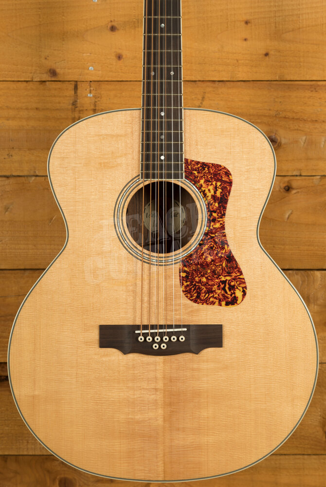 Guild BT-258E Deluxe Jumbo | Baritone - 8-String - Electro - Natural