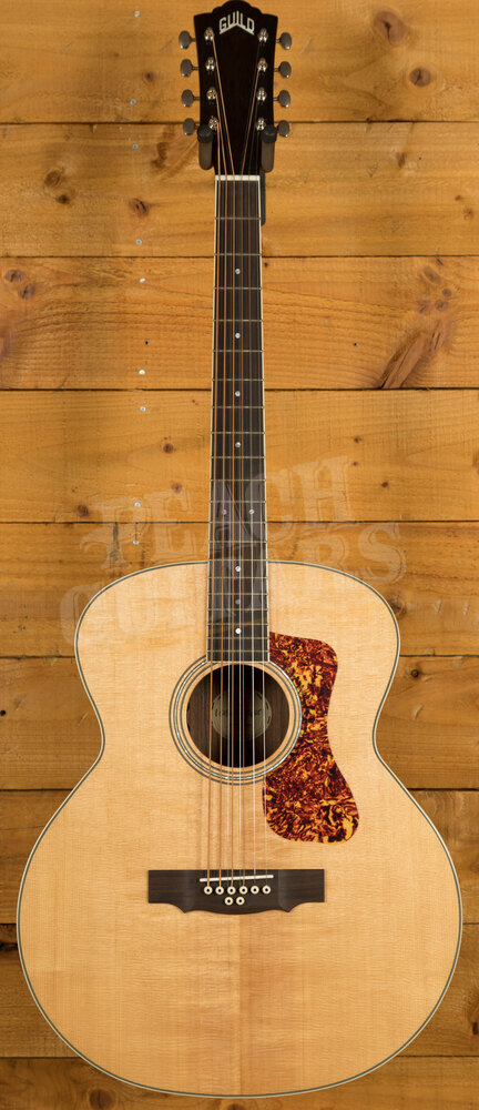 Guild BT-258E Deluxe Jumbo | Baritone - 8-String - Electro - Natural