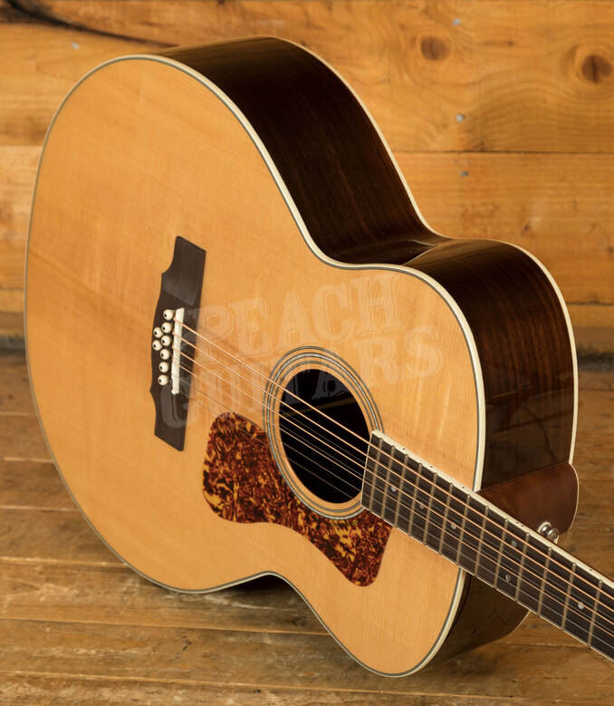 Guild BT-258E Deluxe Jumbo | Baritone - 8-String - Electro - Natural