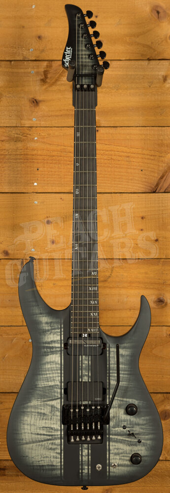 Schecter Banshee GT FR | Satin Charcoal Burst