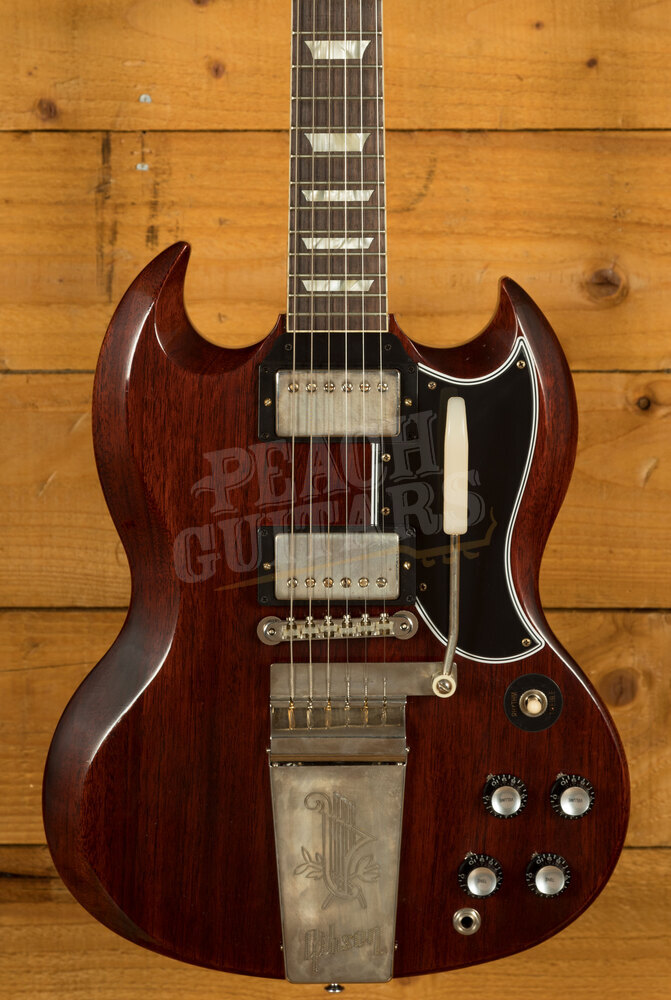 Gibson Custom Murphy Lab 1964 SG Standard Reissue w/ Maestro Cherry Red ...