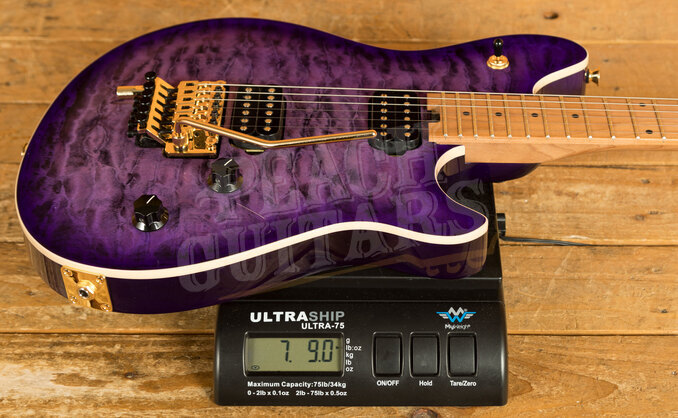 EVH Wolfgang Special QM | Baked Maple - Purple Burst