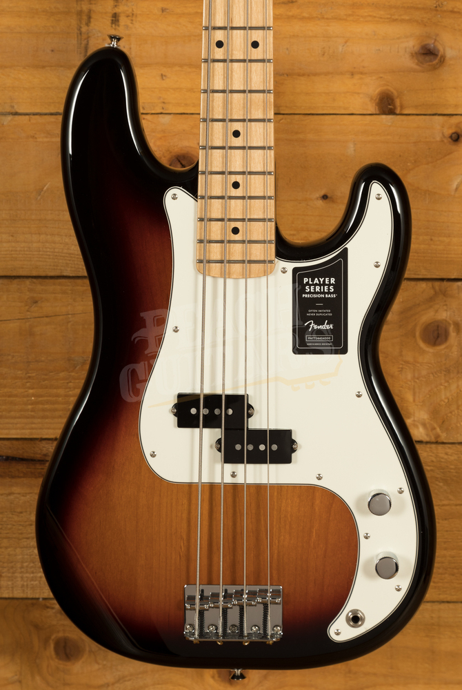 Fender Player P-Bass Maple Neck 3TSB - Peach Guitars