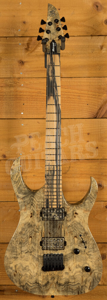 Mayones Duvell Elite 6 Master Grade Buckeye Burl Top Gloss w/Pale Moon ...