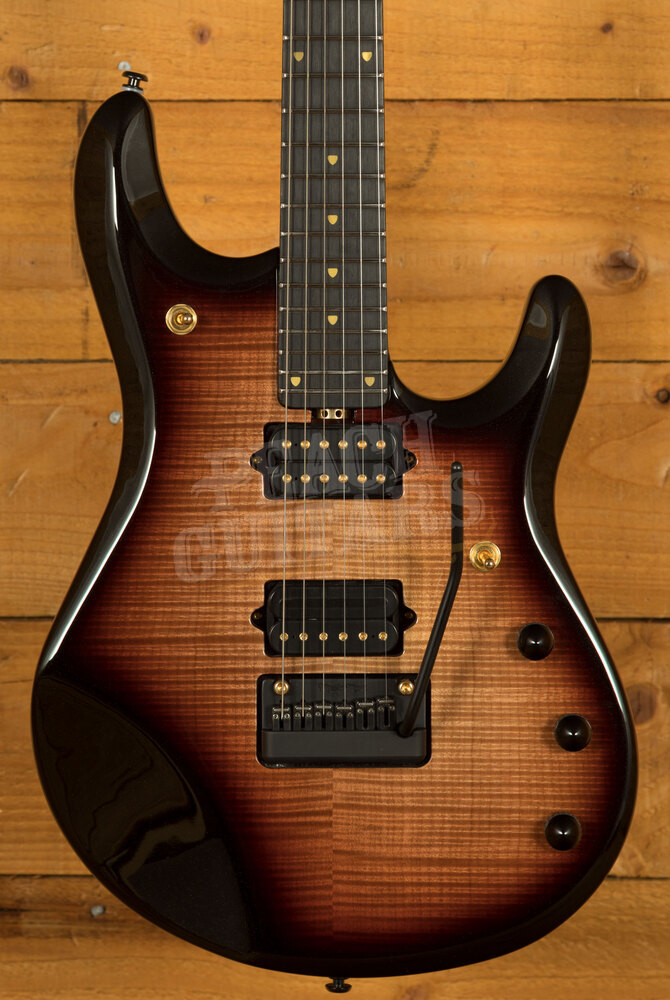 Music Man Petrucci JP6 20th Anniversary Honey Butter Burst Ebony - Used