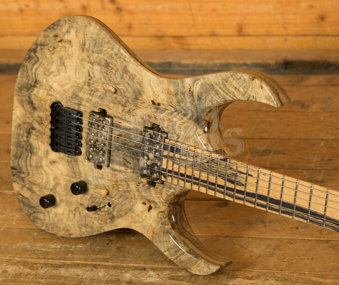Mayones Duvell Elite 6 Master Grade Buckeye Burl Top Gloss w/Pale Moon ...