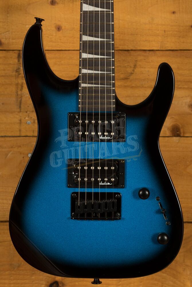 Jackson JS1X DK Minion Metallic Blue Burst - Peach Guitars