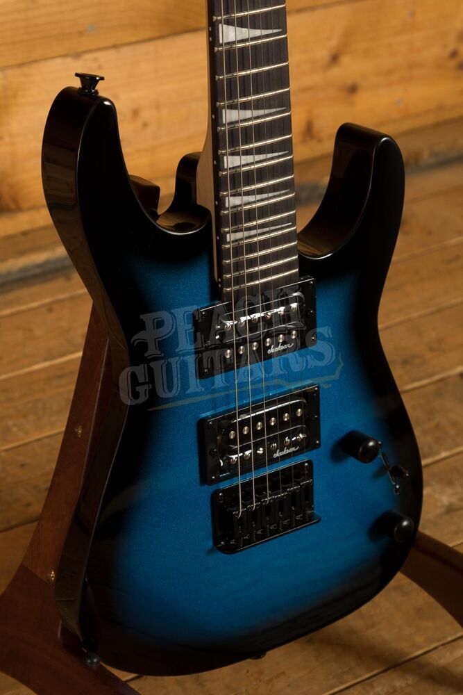Jackson JS1X DK Minion Metallic Blue Burst - Peach Guitars