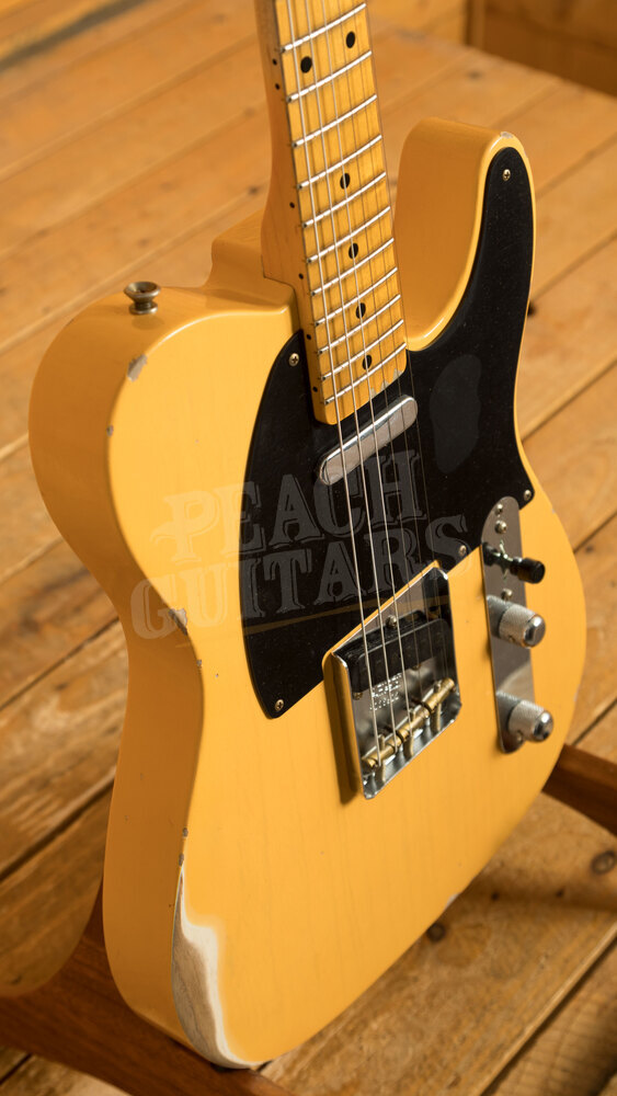 Fender Custom Shop 54 Tele | Relic Faded Aged Nocaster Blonde