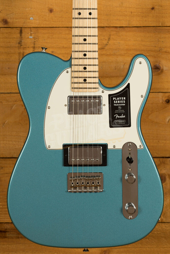 Fender Player Tele - Tide Pool Blue HH - Peach Guitars