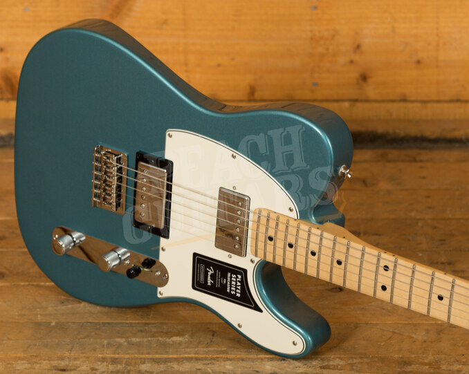 Fender Player Tele - Tide Pool Blue HH - Peach Guitars