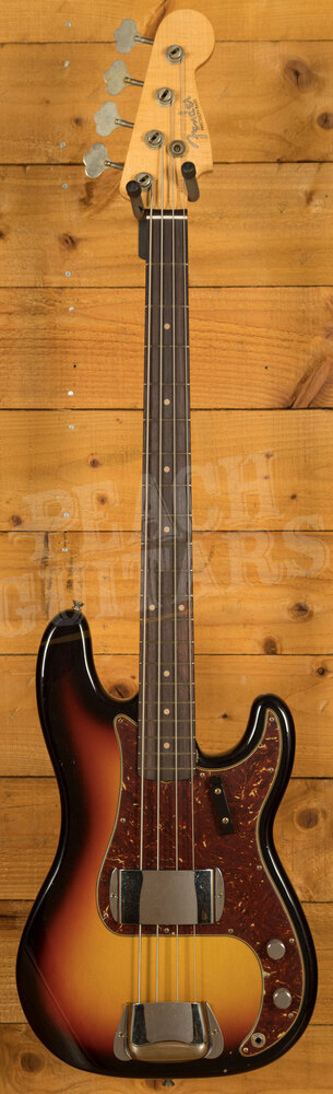 Fender Custom Shop '63 Precision Bass Journeyman Relic | Aged 3-Colour ...