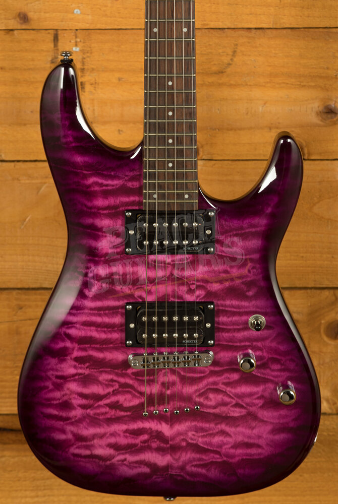 Schecter C-6 Plus | Electric Magenta