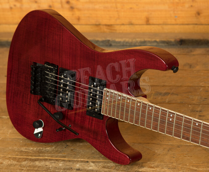 ESP LTD M-200 FM See Thru Red