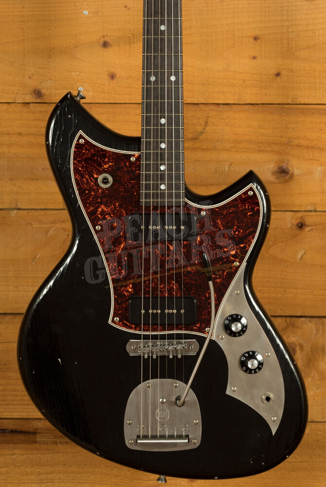 Novo Select Serus J | Bull Black - Tortoise Shell Pickguard
