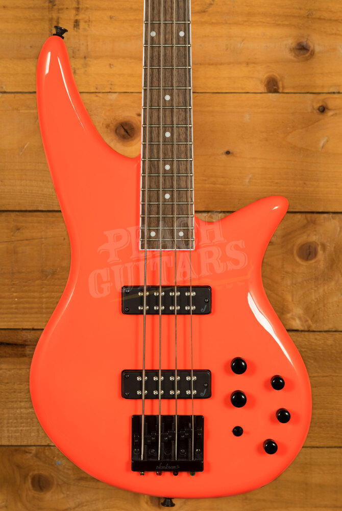 Jackson X Series Spectra Bass SBX IV | Laurel - Neon Orange