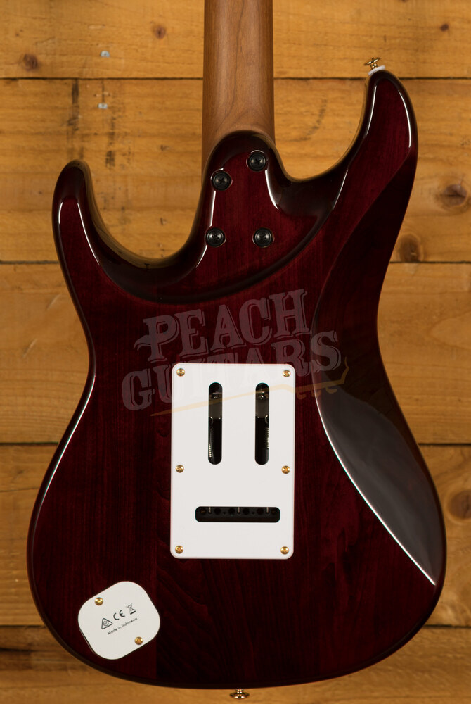 Ibanez AZ224BCG-DET Deep Espresso Burst - Peach Guitars