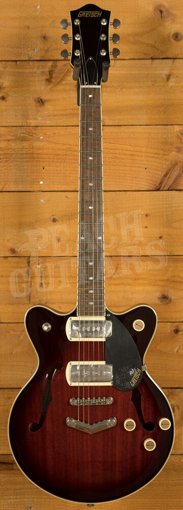 Gretsch G2655-P90 Streamliner Centre Block Jr. P90 | Claret Burst & FOC ...