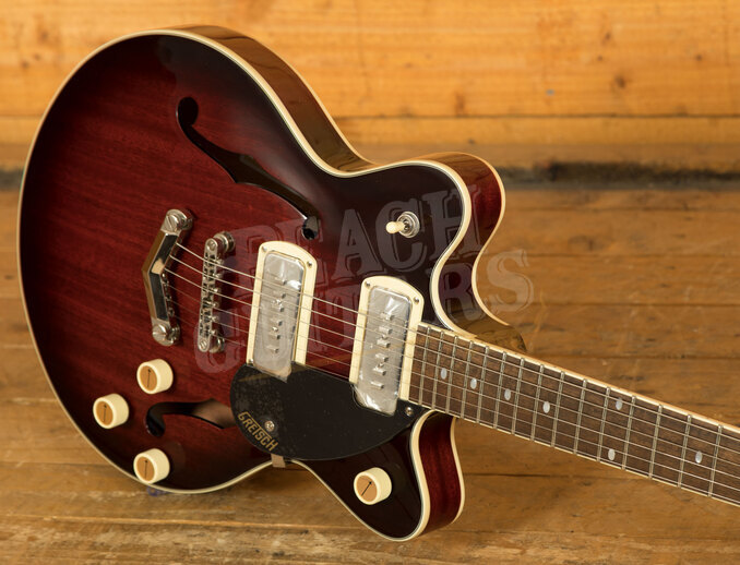 Gretsch G2655-P90 Streamliner Centre Block Jr. P90 | Claret Burst & FOC ...