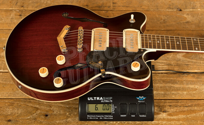 Gretsch G2655-P90 Streamliner Centre Block Jr. P90 | Claret Burst & FOC ...