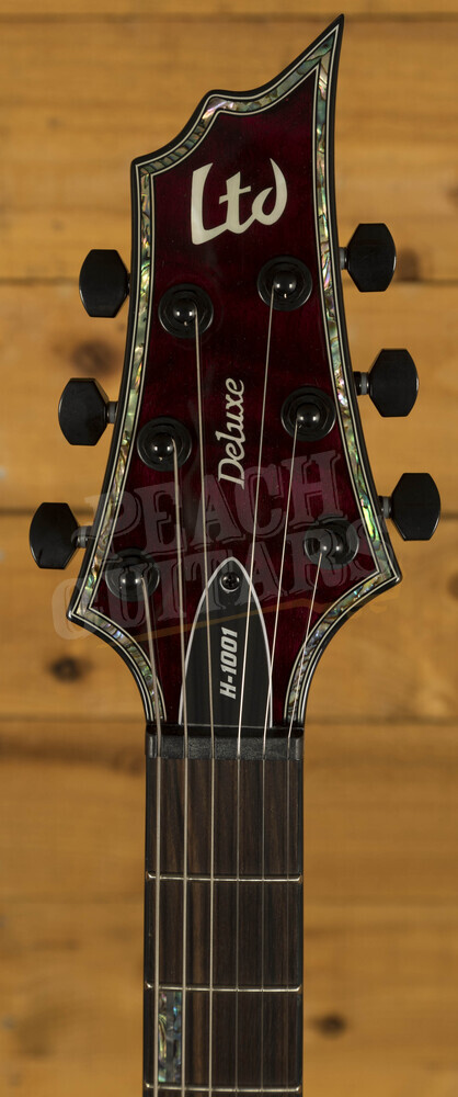 ESP LTD H-1001 QM See Thru Black Cherry