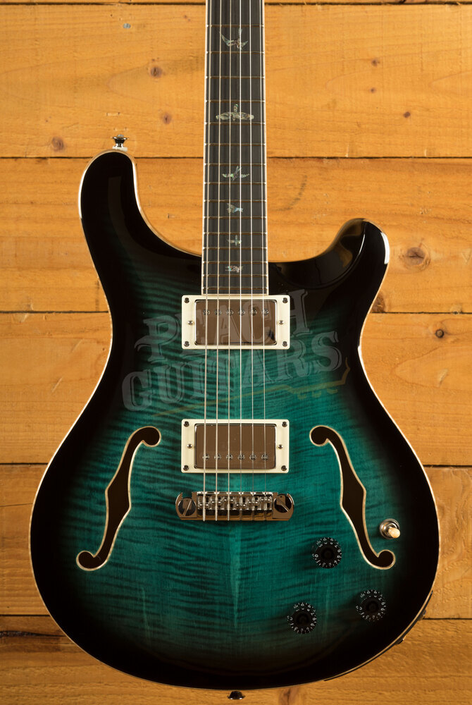 PRS SE Hollowbody II Piezo | Peacock Blue Burst *Premium Package*
