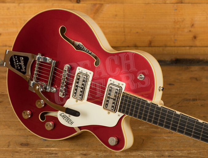Gretsch G6659T-BTFT-Limited Edition Broadkaster Jr. Candy Apple Red