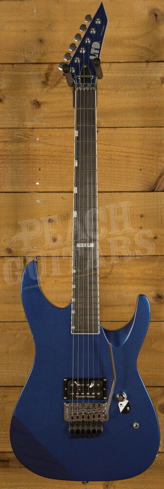 ESP LTD M-1 Custom 87 Dark Metallic Blue - Peach Guitars